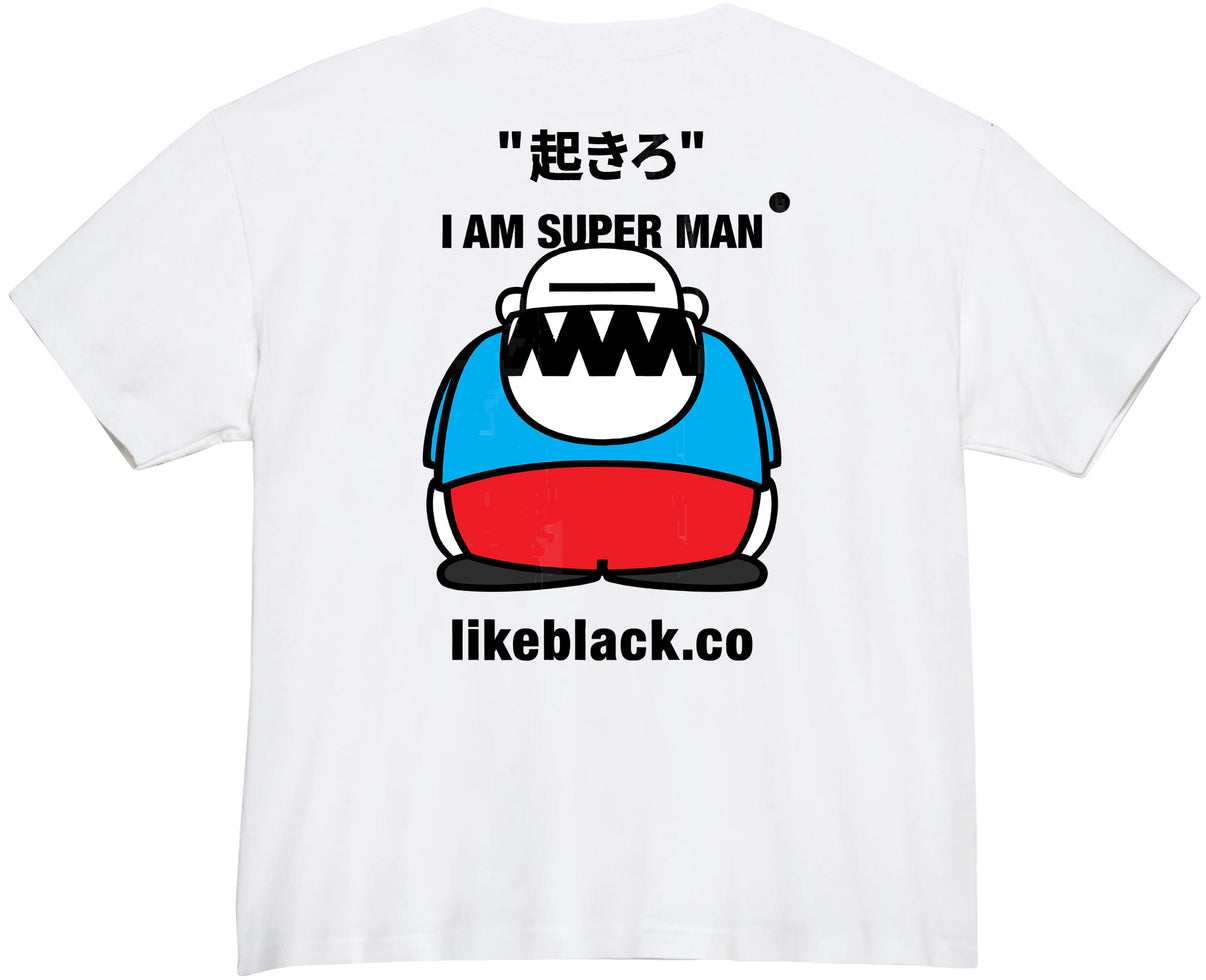 I AM SUPER MAN Tee - WB – Like Black