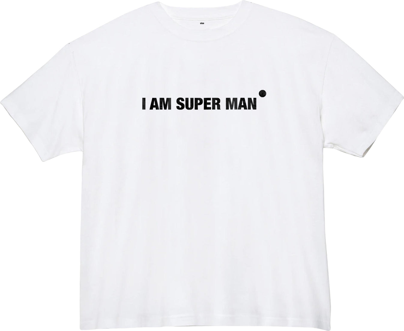 I AM SUPER MAN Tee - WB – Like Black