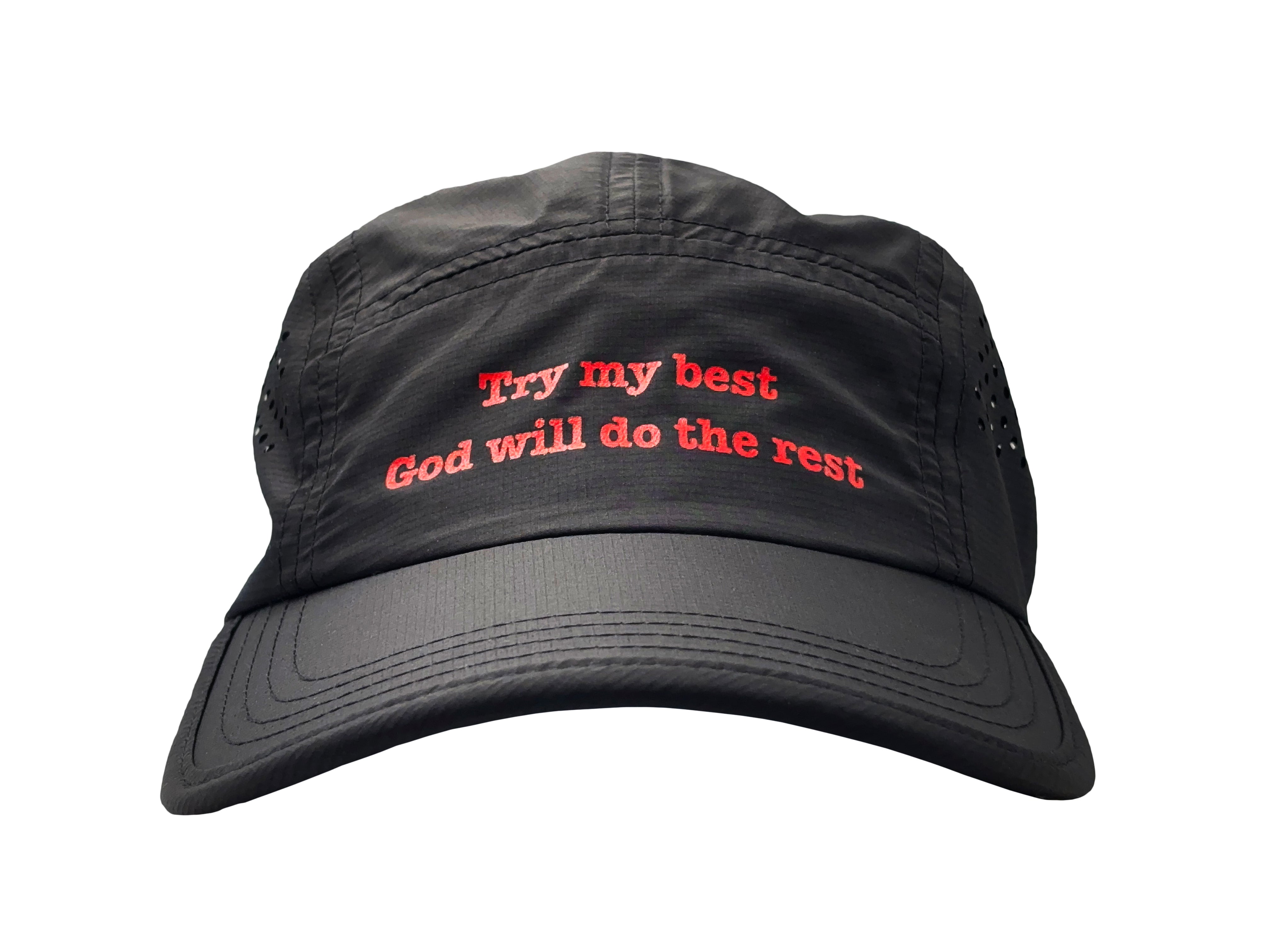 [ Try My Best ] Ultra Light Cap – Like Black